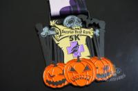 China Custom Sports Award Medals 75mm Zinc Alloy Die Cast with Black Nickel Plating and Soft Enamel for sale