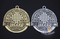 China Custom 2D Diecast Zinc Alloy Medals 45mm for Marathon 5K Race Sports Awards for sale