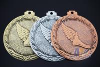 China 3d Effect Custom Engraved Medals With Antique Gold Silver Copper Plating for sale