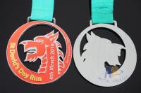 China Custom Die Casting Sports Award Medals 80mm x 3mm for Dragon Boat Race and Sailboat for sale