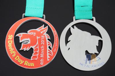 China Custom Die Casting Sports Award Medals 80mm x 3mm for Dragon Boat Race and Sailboat for sale
