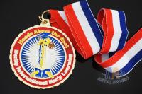 China Custom Zinc Alloy Hard Enamel Sports Medals 63.5mm Die Cast Award Medallion for sale