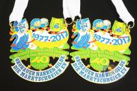 China Custom Sports Enamel Award Medallions 80mm Zinc Alloy Die Cast with Cut Out Effect for sale