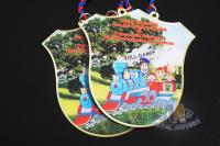 China Custom Soft Enamel Medals with Cord Full Color Brass 50mm Award Medals for sale