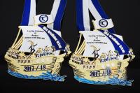 China Custom Soft Enamel Sports Medals 100mm Zinc Alloy Die Cast 3D Effect Award Medallion for sale