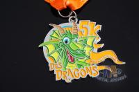 China Custom Dance Award Medals 76.2mm Die Cast Zinc Alloy with Sublimated Ribbon for sale