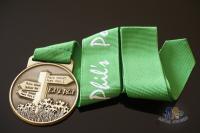 China Custom Die Casting 3D Effect Antique Gold Award Medals 50mm with Printing Ribbon for sale