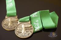 China Custom Die Casting 3D Effect Antique Gold Award Medals 50mm with Printing Ribbon for sale