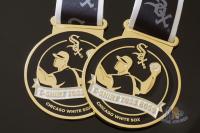 China Custom Sports Medals Bespoke Design Zinc Alloy 2-5mm Thickness Soft Enamel Sublimated Ribbon for sale