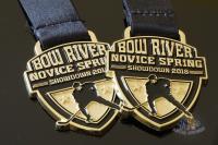 China Custom Soft Enamel Hockey Sports Medals 63.5mm with Logo and Ribbon for Gifts Awards for sale