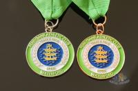 China Custom Die Cast Metal Award Medals 50mm Zinc Alloy Soft Enamel Sports for sale