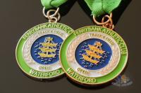 China Custom Die Cast Metal Award Medals 50mm Zinc Alloy Soft Enamel Sports for sale