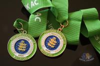 China Custom Die Cast Metal Award Medals 50mm Zinc Alloy Soft Enamel Sports for sale