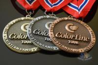 China Custom Large Award Medals 70mm Zinc Alloy Die Cast Antique Gold Silver Copper Plating for sale