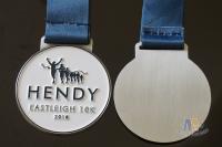China Custom 60mm Soft Enamel Marathon Medals Antique Silver Plating for Sports Events for sale