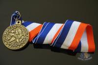 China Custom Round UIL Metal Award Medals Blank Medallion 3D Effect 50mm Zinc Alloy for sale