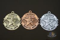 China Custom Metal Award Medals Gold Silver Copper Antique Plating 50mm for sale