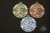China Custom Metal Award Medals Gold Silver Copper Antique Plating 50mm for sale