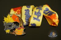 China Custom 76mm Metal Award Medals for Virtual Racing Running 10K with 864x32mm Sublimated Ribbon for sale