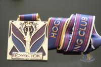 China Custom Sports Medals 70mm Zinc Alloy Soft Enamel with Sublimated Ribbon No MOQ for sale