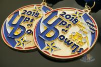 China Custom Shape Running Award Medals 60mm Zinc Alloy Soft Enamel Antique Silver for sale