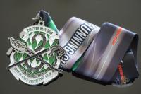 China Custom Zinc Alloy Potter Running Medal 76.2mm Die Cast Sports Award Medallion for sale