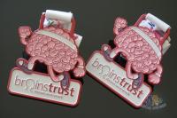 China Custom Die Cast Zinc Alloy Medallion 70mm Spray Light Red Color Soft Enamel for sale