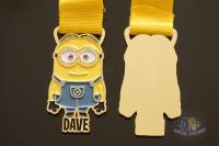 China Custom 50mm 3mm Zinc Alloy Cartoon Sports Medals Die Cast Soft Enamel Gold Plating for sale