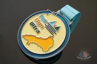 China Custom Kids Football Awards Medals with Soft Enamel 60mm 3.5mm for sale