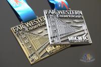 China Custom Zinc Alloy Die Cast Medals 76.2mm for Marathon Running Events Personalised for sale