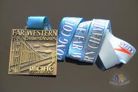 China Custom Zinc Alloy Die Cast Medals 76.2mm for Marathon Running Events Personalised for sale