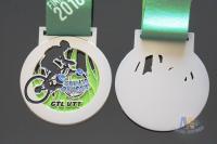 China Custom Soft Enamel Riding Medals 50mm 3mm No Minimum Order Trophies Medallions for sale