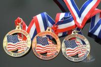 China Custom Die Cast Pickleball USA Award Medals 76.2mm 3mm for Kids for sale