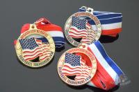 China Custom Die Cast Pickleball USA Award Medals 76.2mm 3mm for Kids for sale