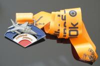 China Custom 3D Soft Enamel Gold Silver Metal Medals 65mm Half Marathon Running Awards for sale