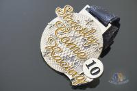 China Custom 3D Earth Glitter Color Silver Sports Medal 80mm Zinc Alloy Running Medallion for sale