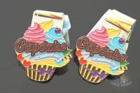 China Custom Die Cast Zinc Alloy 70mm 3mm Running Marathon Medal with Sublimated Ribbon for sale