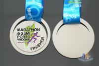 China Custom Die Cast Zinc Alloy Metal Award Medals 50mm with Soft Enamel and Ribbon for sale
