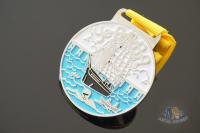 China Custom 60mm Die Cast Zinc Alloy Gold Medals for Dragon Boat Swimming Sports Awards for sale