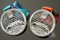 China Custom 90mm 4mm Thick Antique Silver Finish Metal Award Medals for Holiday Souvenir Decoration for sale