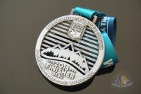 China Custom 90mm 4mm Thick Antique Silver Finish Metal Award Medals for Holiday Souvenir Decoration for sale