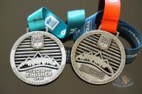 China Custom 90mm 4mm Thick Antique Silver Finish Metal Award Medals for Holiday Souvenir Decoration for sale