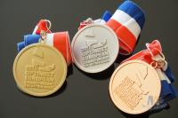 China Custom Zinc Alloy Medal 60mm Running Marathon Championship Award Gift for sale