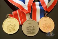 China Custom Zinc Alloy Medal 60mm Running Marathon Championship Award Gift for sale