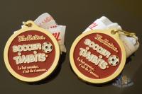 China Custom Zinc Alloy Soccer Medal 60mm Die Cast Sports Award with Gold Plating for sale