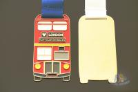 China Custom Soft Enamel Sports Medal 70mm x 3mm Zinc Alloy Die Cast with Gold Plating for sale