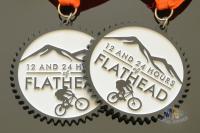 China Custom Sandblasted Back Die Casting Sports Medals 65mm Zinc Alloy for Running Riding for sale