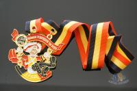 China Custom Soft Enamel Carnival Medals 88.9mm Zinc Alloy No MOQ for sale
