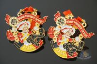 China Custom Soft Enamel Carnival Medals 88.9mm Zinc Alloy No MOQ for sale