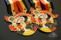 China Custom Soft Enamel Carnival Medals 88.9mm Zinc Alloy No MOQ for sale